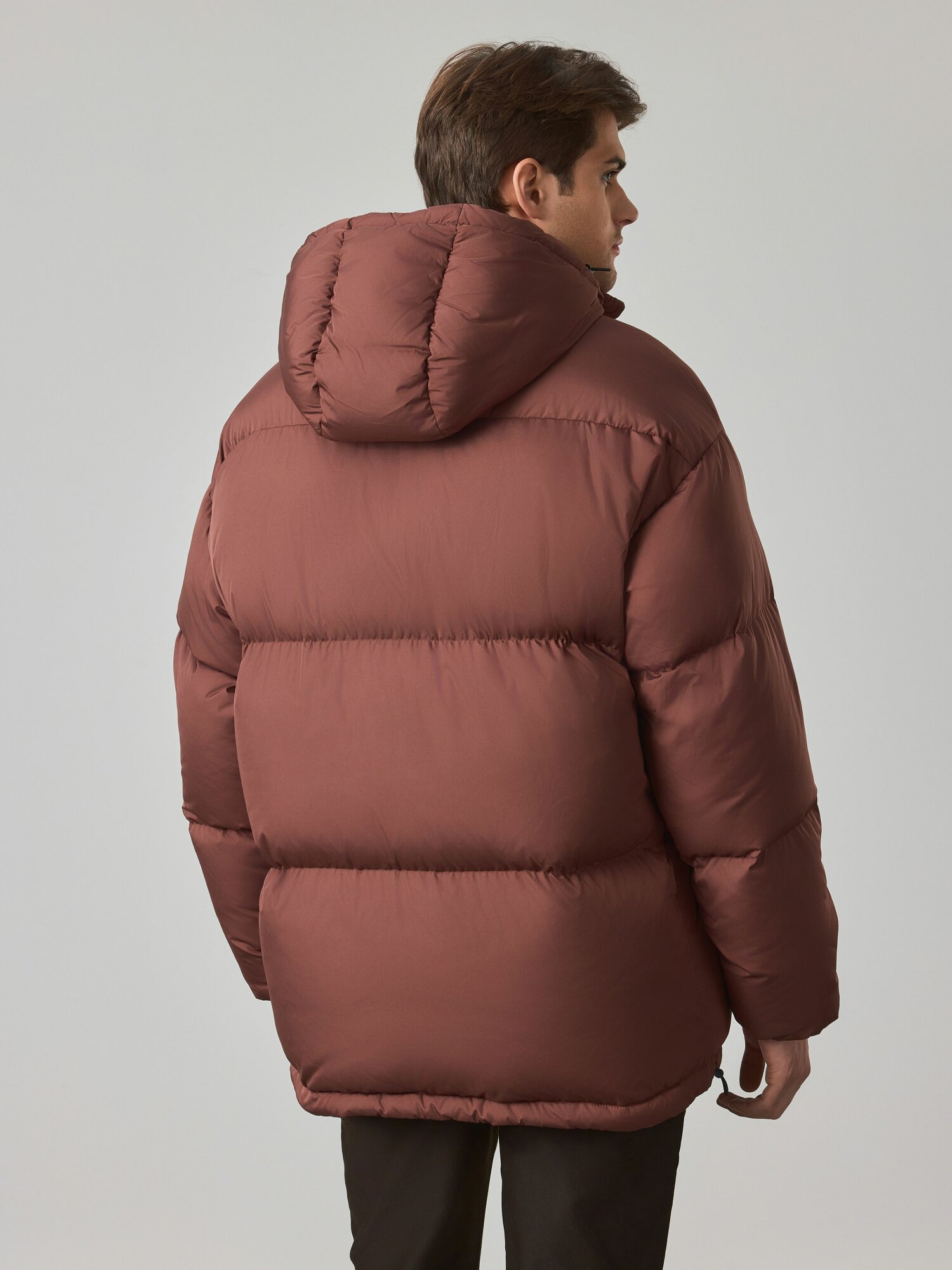 Пальто JUST CLOTHES Осень-зима 2025, размер 52, коричневый — фото 1