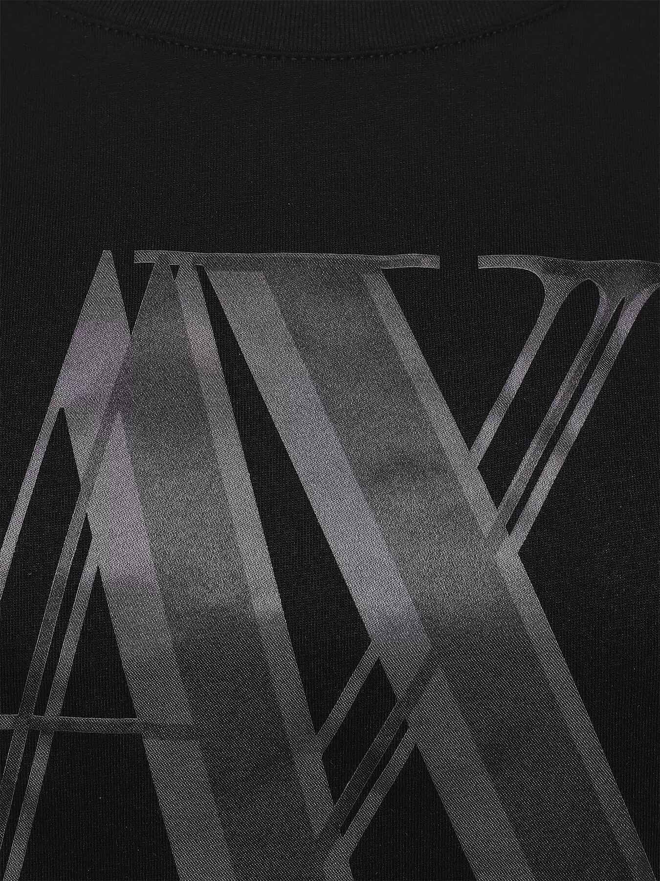 Футболка Armani Exchange, размер XS, черный — фото 1