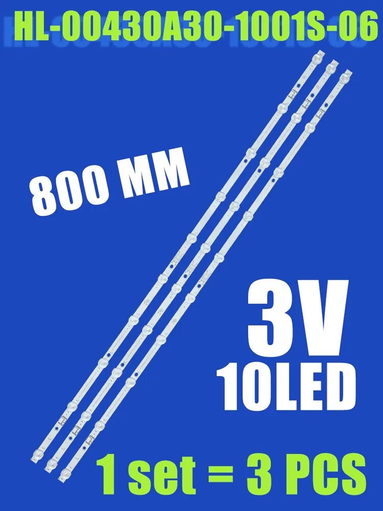 Светодиод для HL-00430A30-1001S-06 SW-LED43UA403 SW-LED43UB400 DM-LED43UQ31