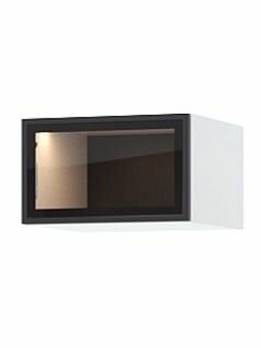 Кухонный модуль с подсветкой навесной ШВГА-П600/360 60см х 35,9см х 57,6см белый