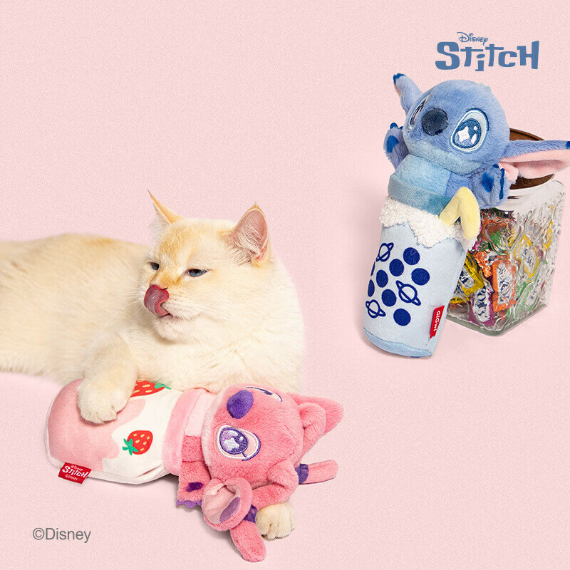 Игрушка для кошек GiGwi с шуршащим звуком и ароматом клубники для самозанятости Характеристики：Кофейная упаковка с