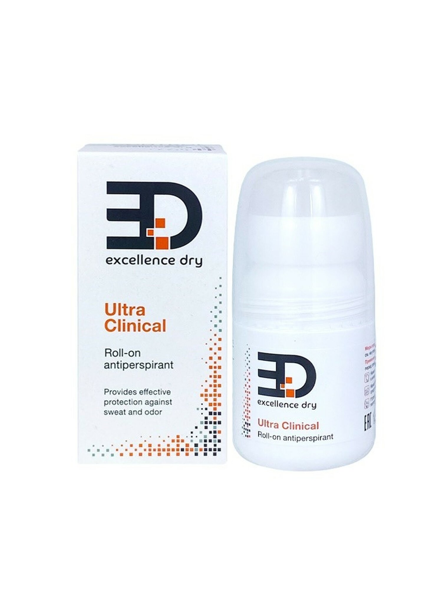 EXCELLENCE DRY ULTRA CLINICAL ROLL-ON антиперспирант 50МЛ — Дезодорант-антиперспирант - флакон 50 мл в инд. уп.