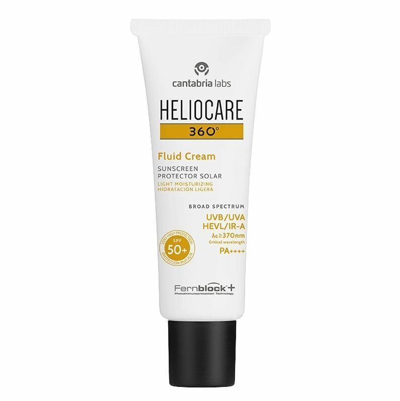 Heliocare 360 Fluid Cream Spf50+ Крем для защиты от солнца 50 мл SPF 50+ флюид