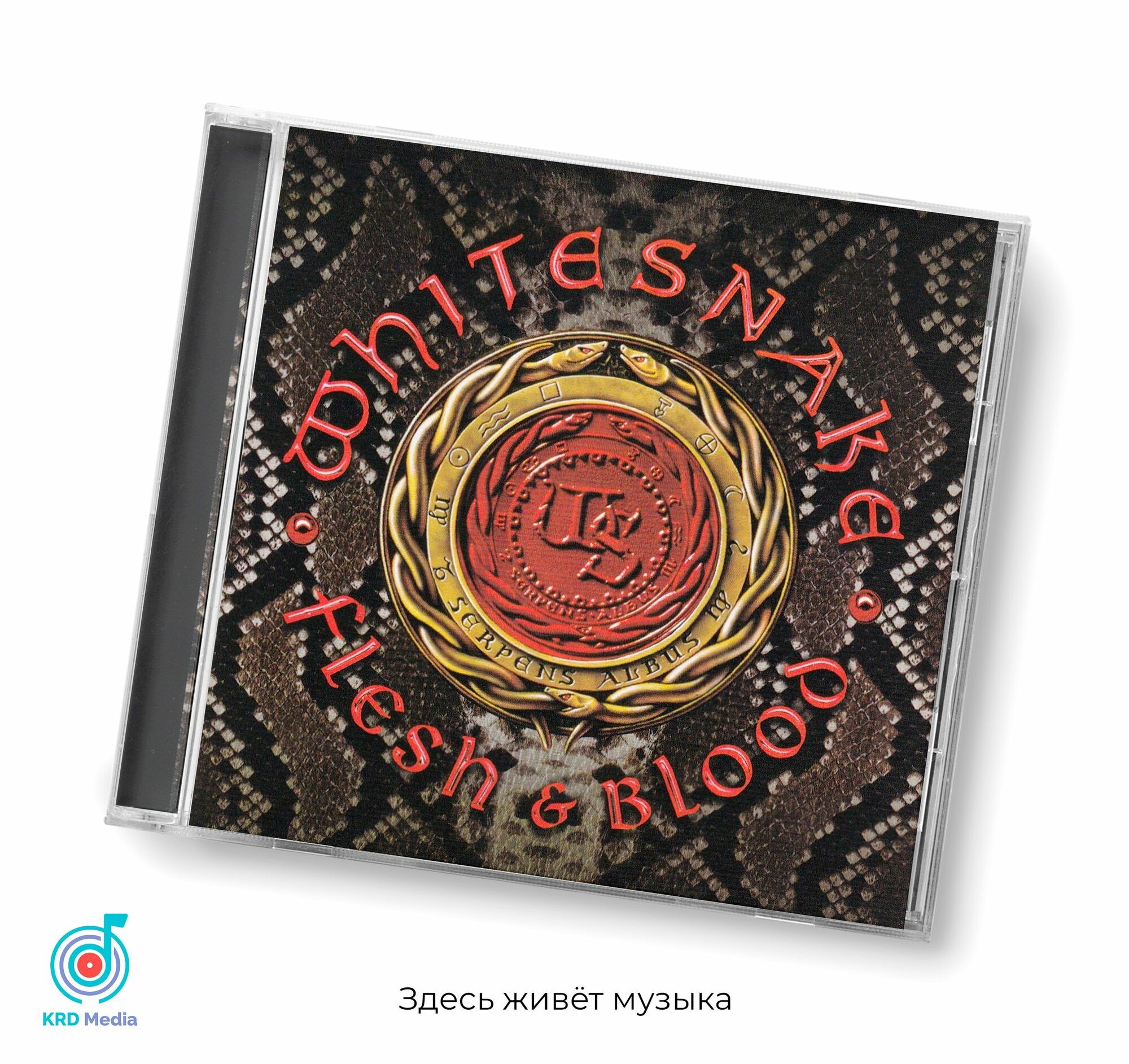 Whitesnake - Flesh & Blood, 2019, 12-page, CD-Аудио