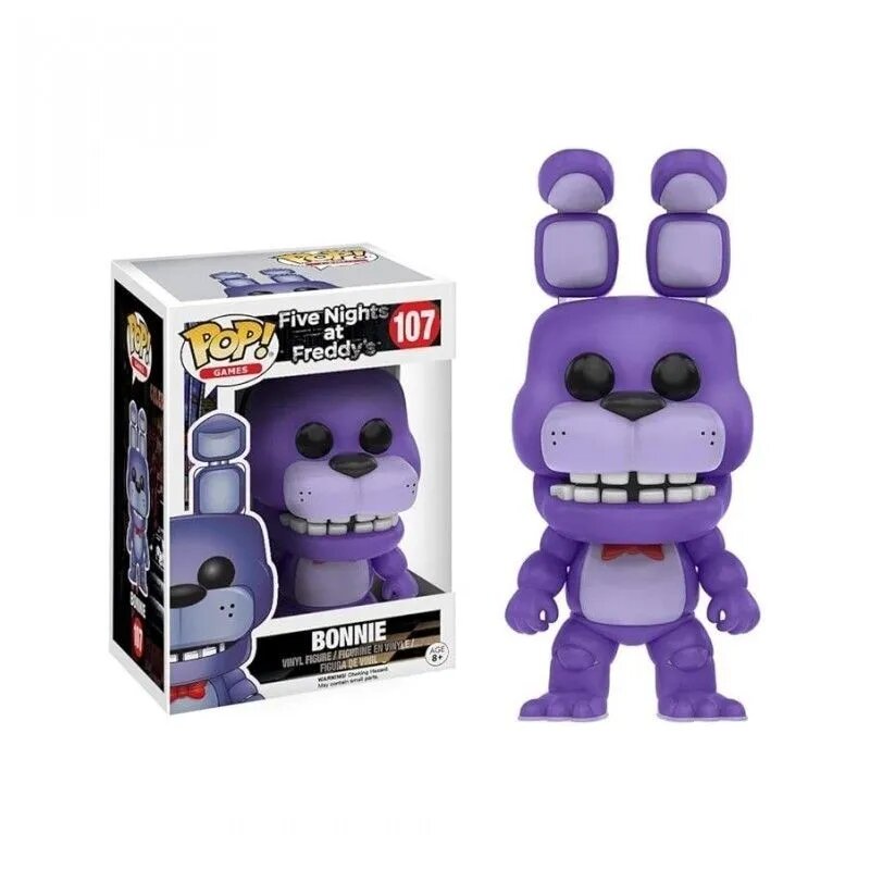 Фанко поп фнаф Funko POP Five Nights at Freddy's фигурка Бонни 10 см — фото 1