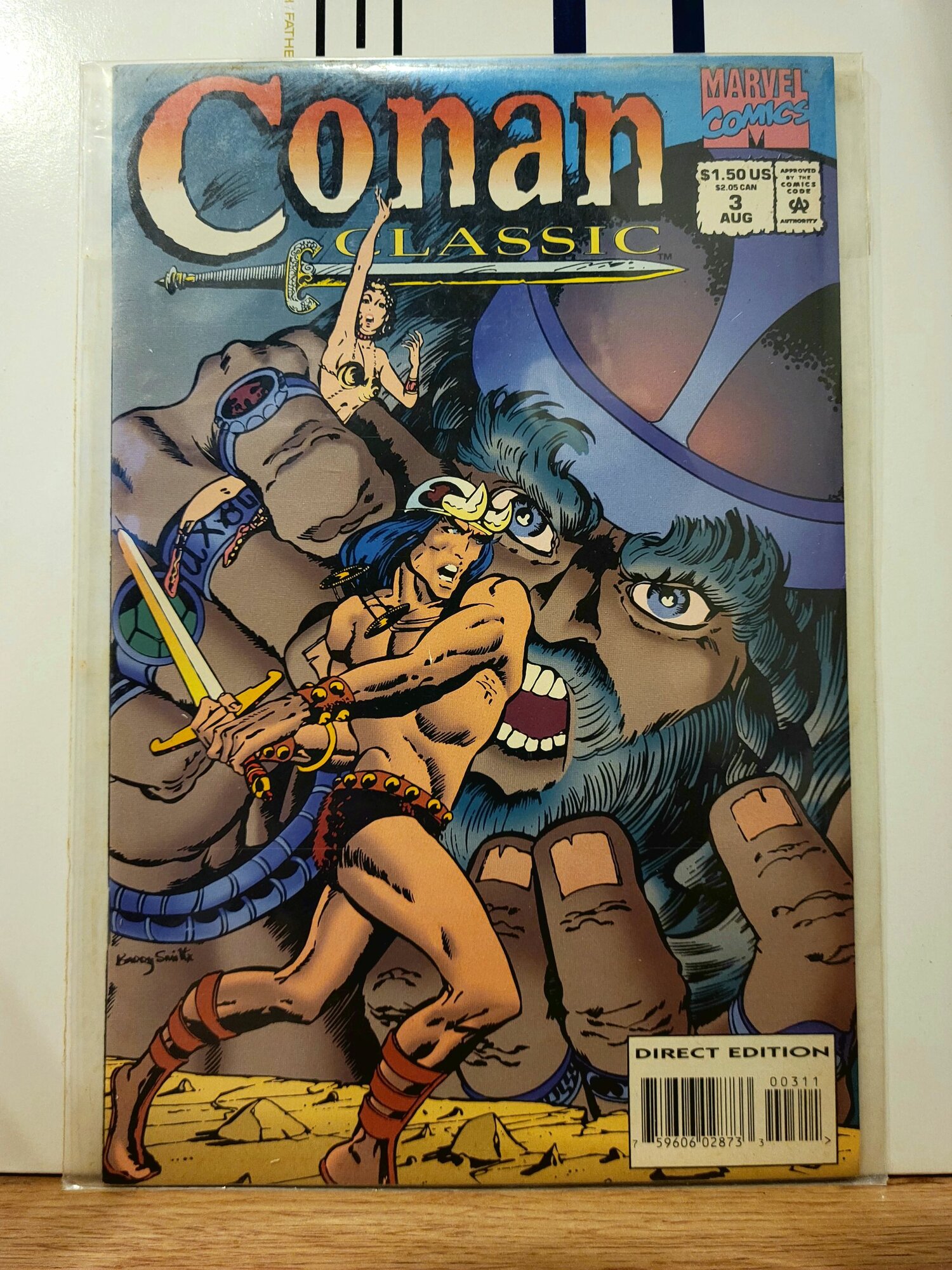 Ретро Комикс Conan Classic #3. 1995 Год. Оригинал!