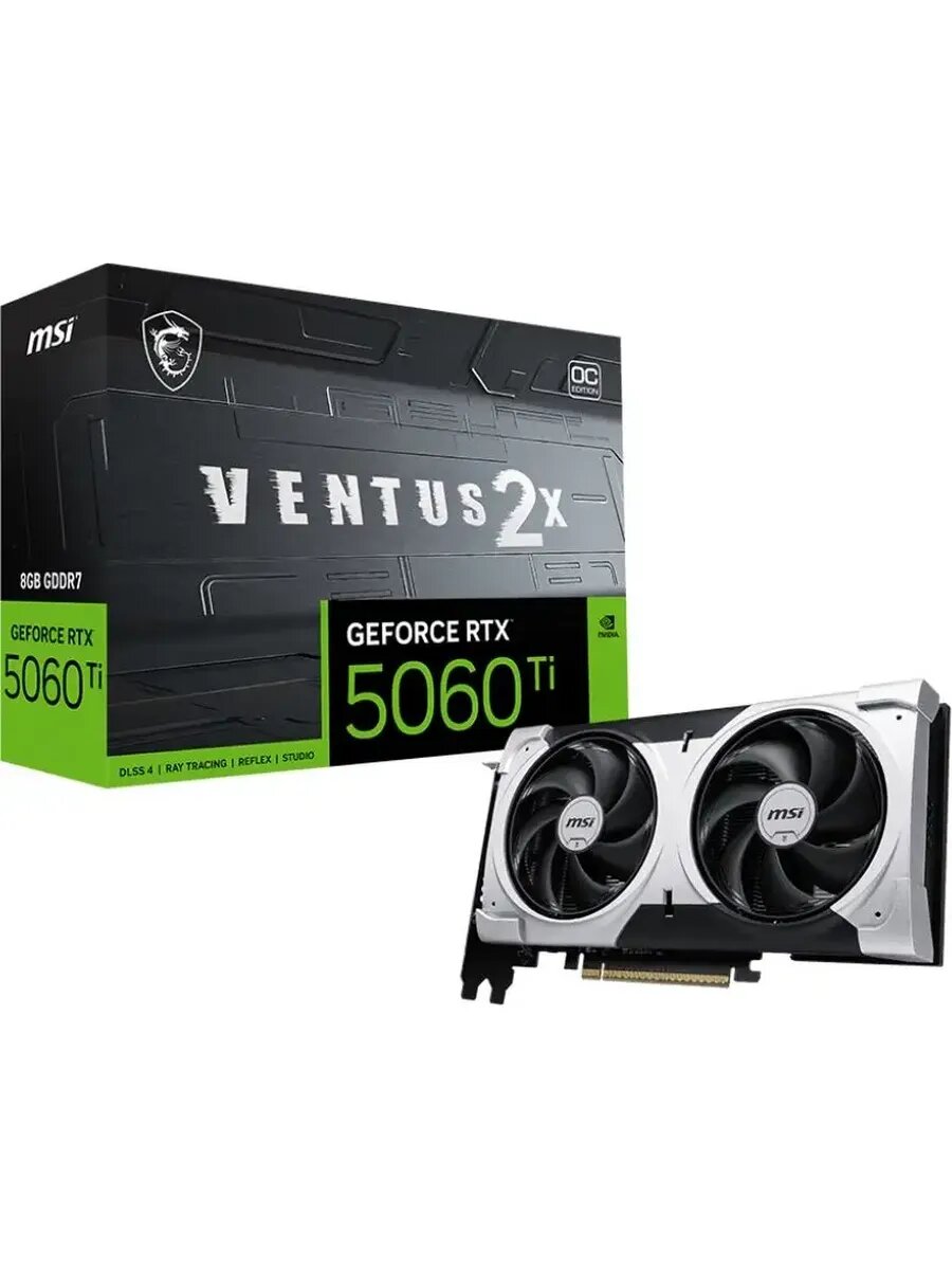 Видеокарта MSI PCI-E 5.0 RTX 5060 (602-V536-07S)