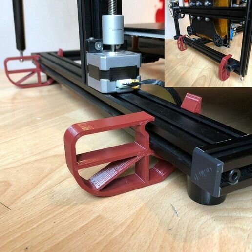 CR-10 V2 / V3 Опора-подставка для обслуживания профиля 20x40
