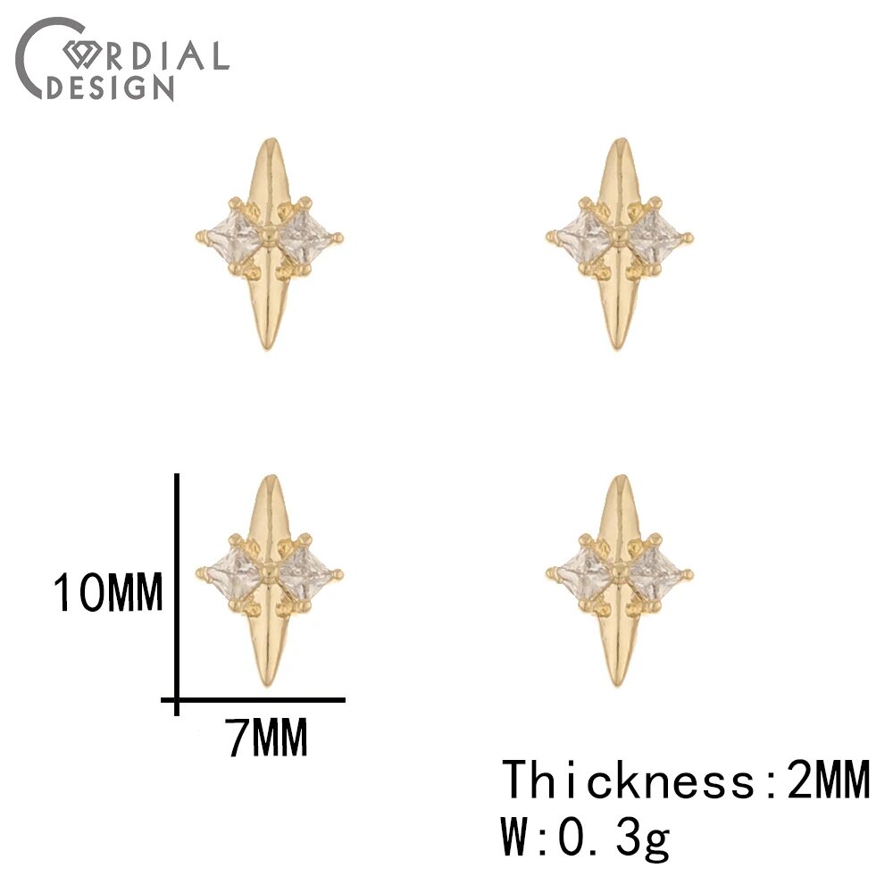 Cordial Design Комплект фурнитуры для бижутерии 100 шт. 7X10MM