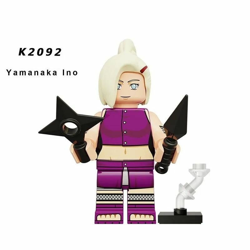 Фигурка конструктор Ино Яманака / Наруто Naruto / Аниме/ с