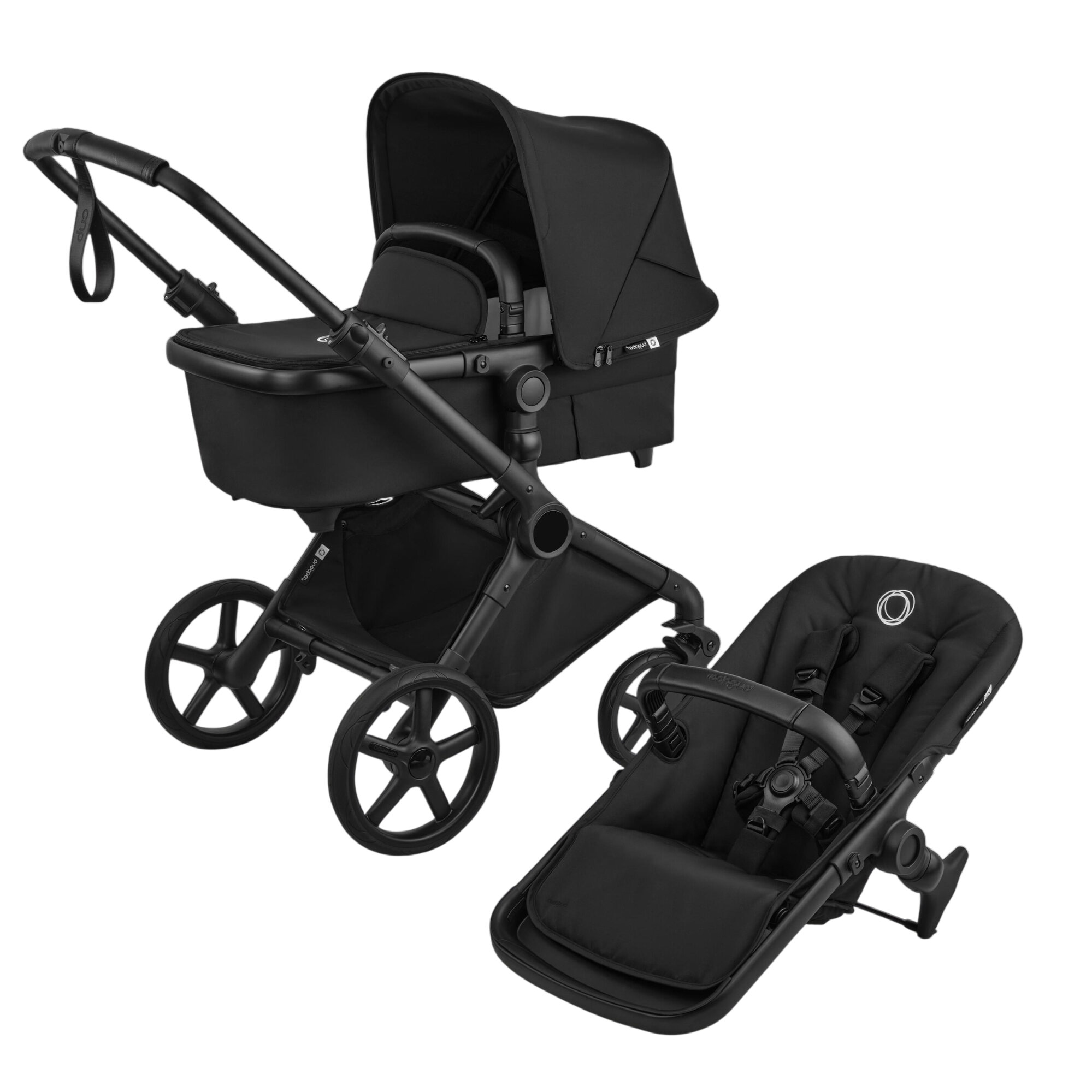 Коляска 2 в 1 Bugaboo Fox Cub black/heritage black 2026 new