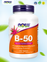 Now Foods В-50 комплекс (комплексные витамины группы B) 250 таблеток, B-50 250 t...