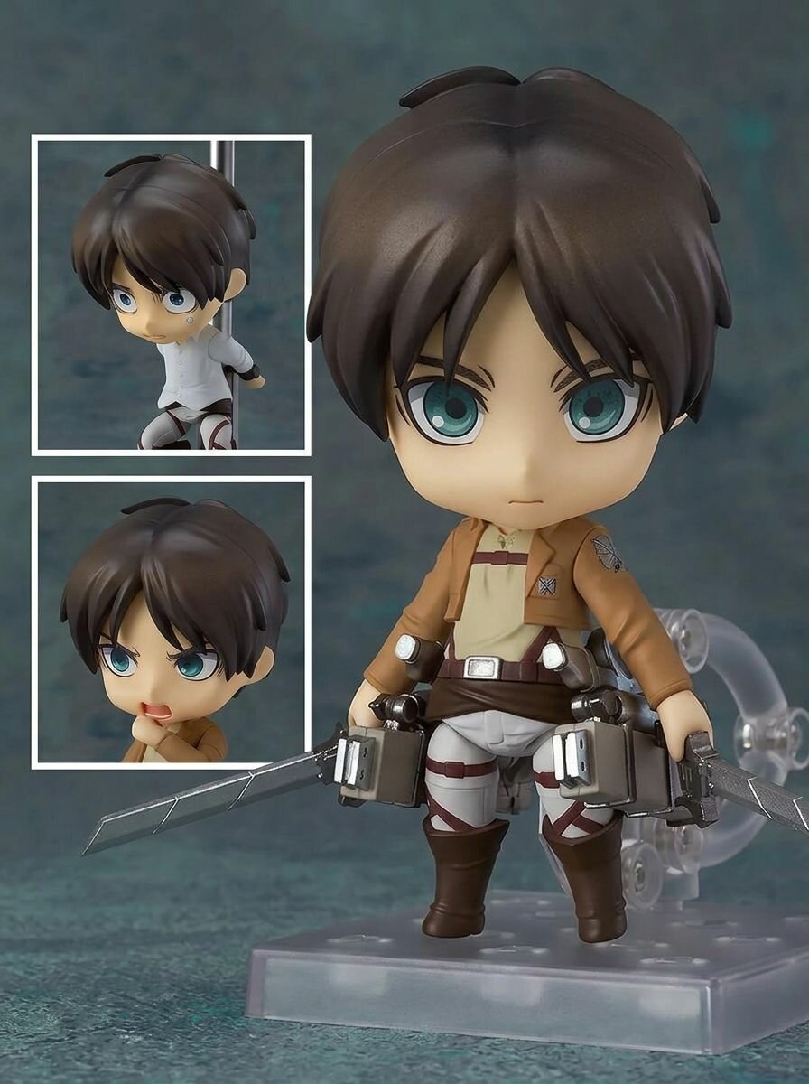 Фигурка Атака Титанов Эрен Йегер / Attack on Titan Eren Yeager (10см) 375