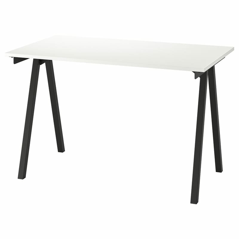 Письменный стол IKEA TROTTEN, белый, 120x70 см 494.295.71