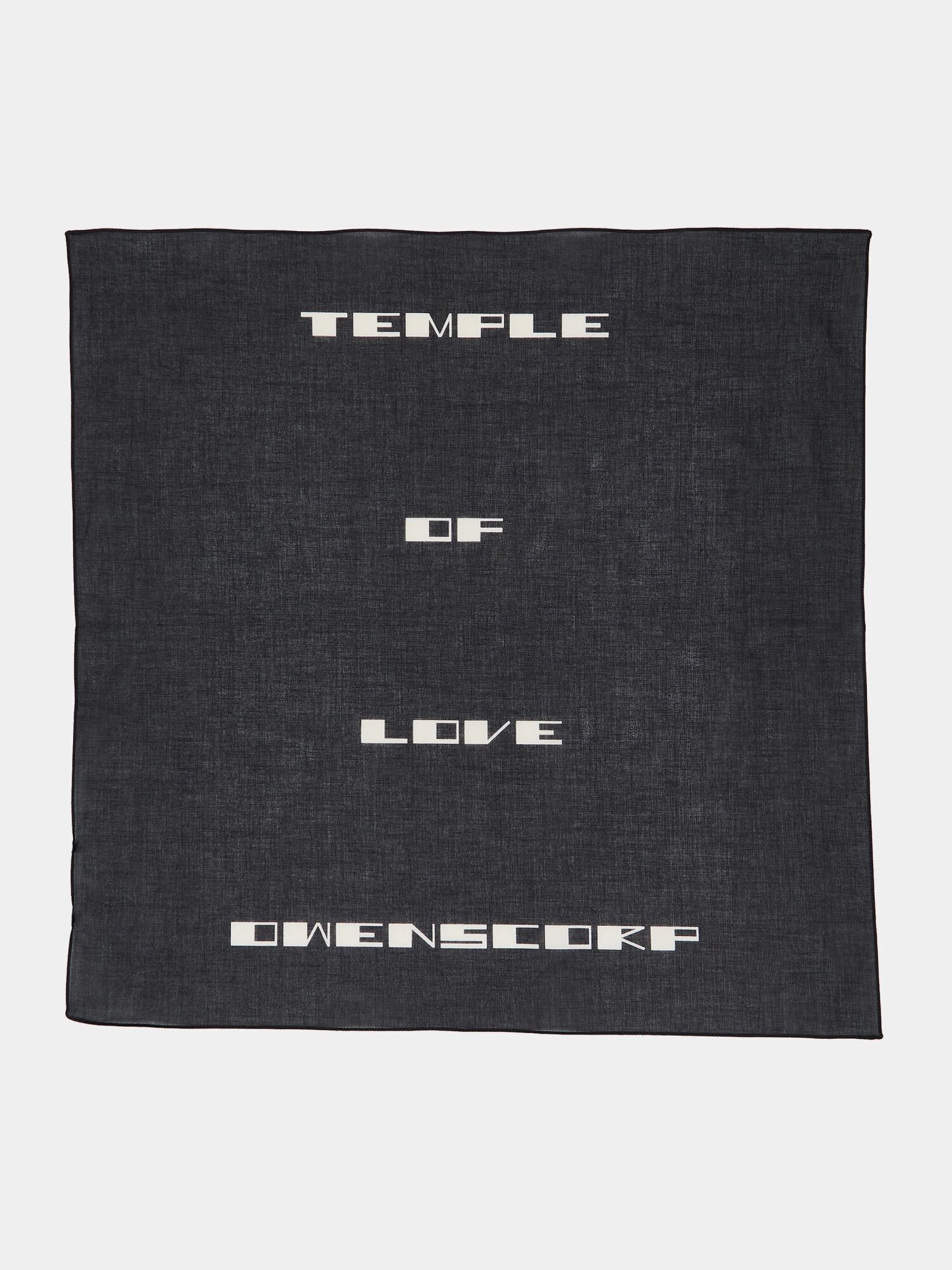 Шарф Rick Owens Flag для мужчин и женщин