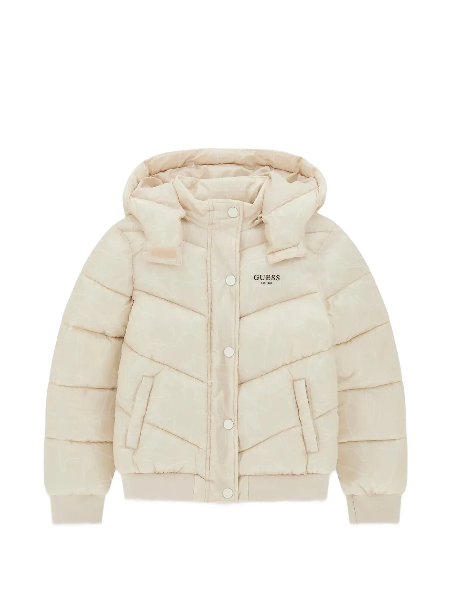 Куртка Logo-print padded jacket