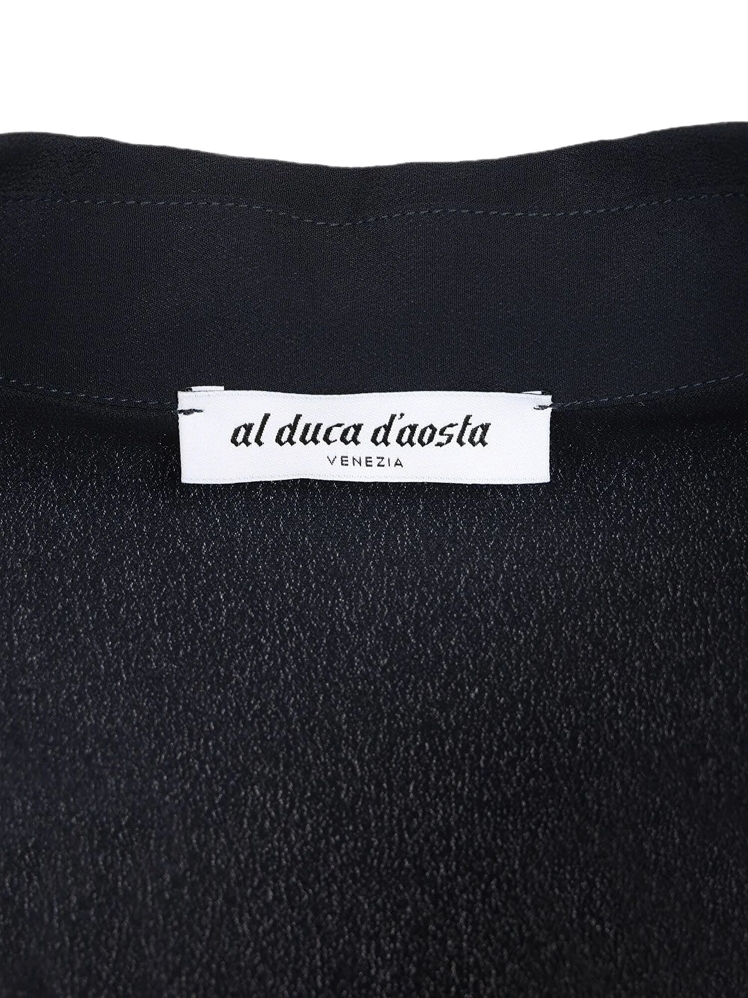 Блуза al duca d'aosta V-neck silk blouse, размер 44 — фото 1
