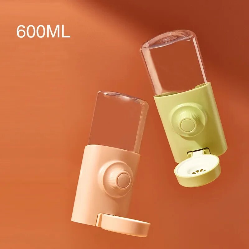 Автоматическая поилка для животных 600 мл, Pink