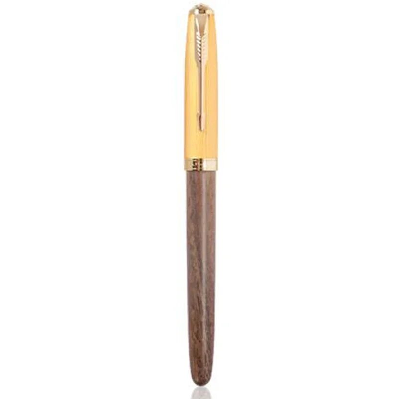 Jinhao 85 перьевая ручка дерево/медь 0.7mm(Artistic Nib), Walnut