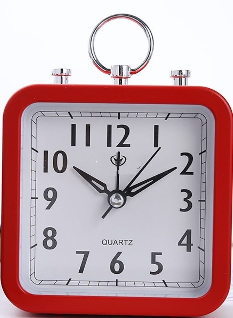 Будильник кварцевый, настольный, на батарейках, Timeс