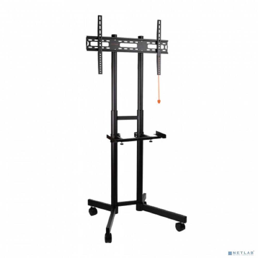 Arm media PT-STAND-7 black {LED/LCD телевизоров 32"-80", max 50 кг, наполная, 1 ст свободы, высота 1060-1500 мм, max VESA 600x400 мм}