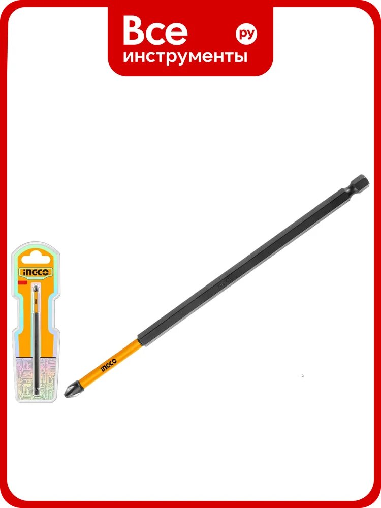 Ударная бита INGCO PH2 250 мм INDUSTRIAL SDBIM71PH2250