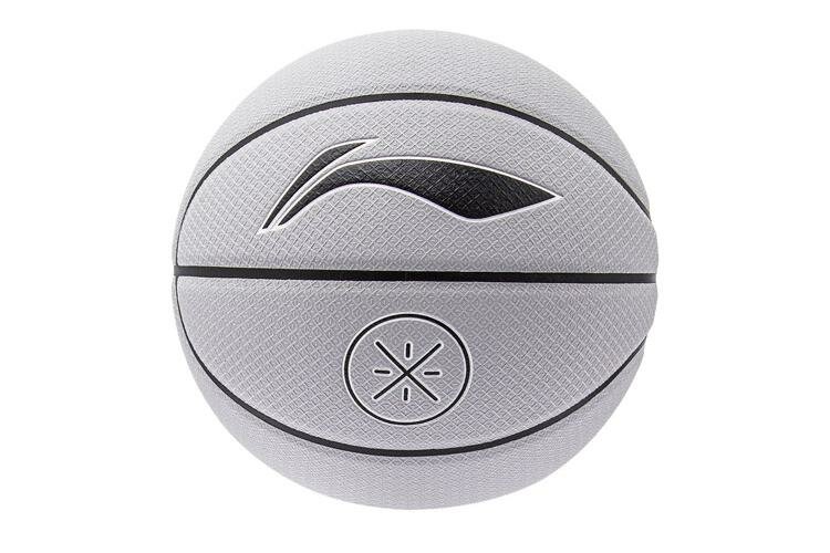 Баскетбольный мяч унисекс Li Ning Professional Competition Collection Pu Gray Black, 7