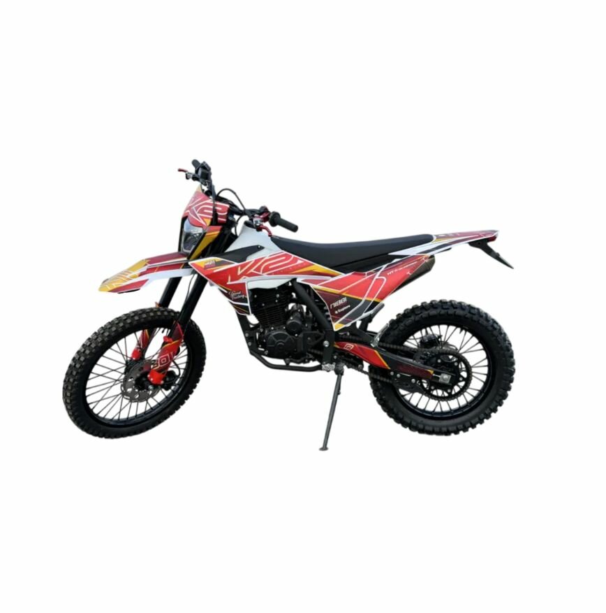 Кроссовый Эндуро мотоцикл EX-MOTO PR400 RED