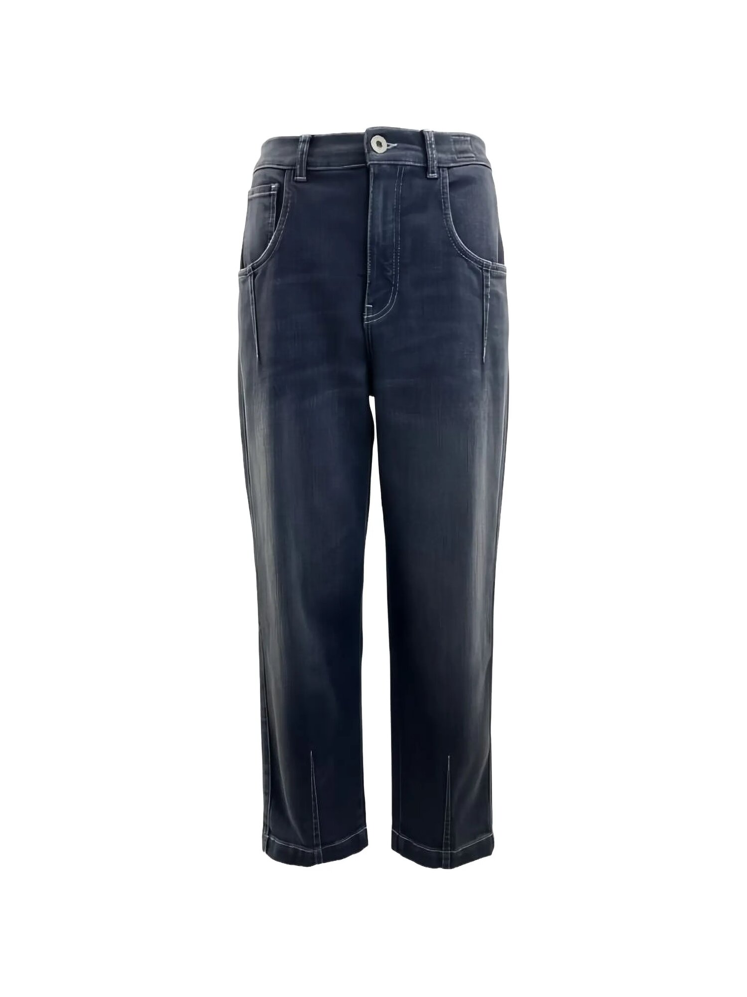 Джинсы Contrast-stitch jeans 