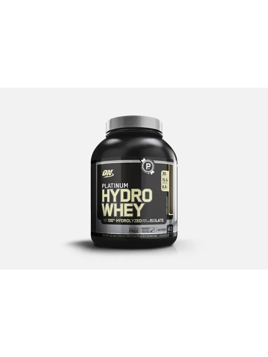 Optimum Nutrition PLATINUM HYDROWHEY Turbo Chocolate Протеин 1590г