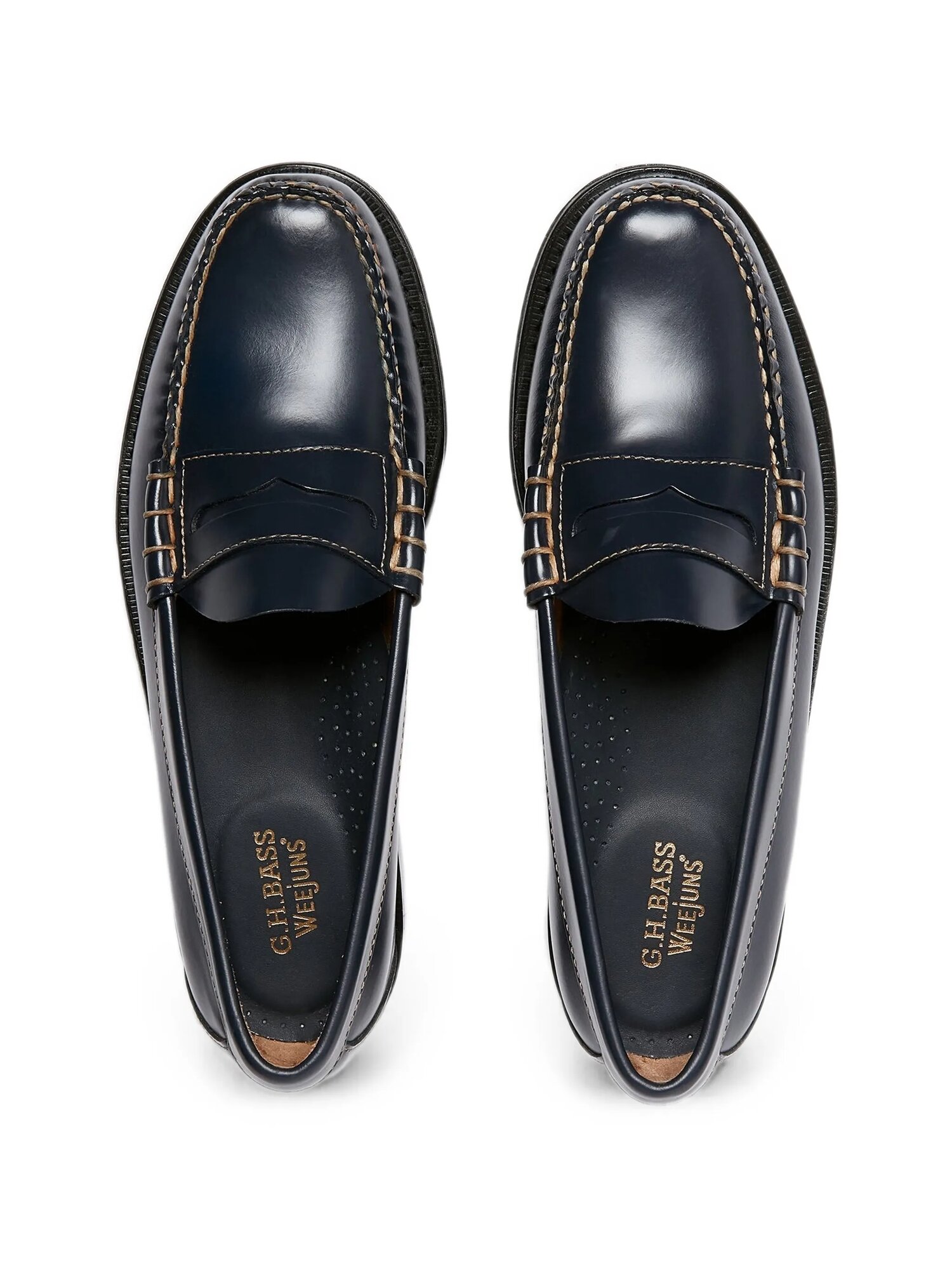 Лоферы G.H.BASS Weejuns Larson leather loafers, размер 41.5 — фото 1