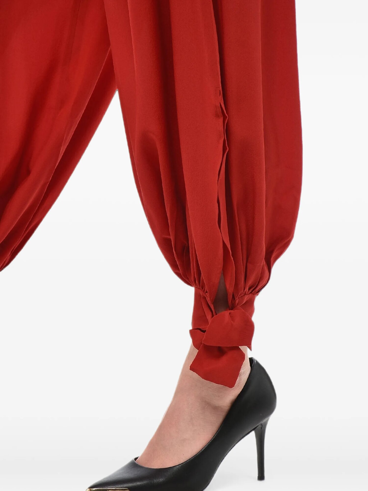 Брюки Stella McCartney Sophia chiffon balloon pants, размер 38 — фото 1
