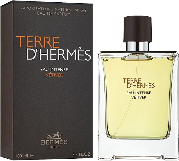 Terre D Hermes Eau Intense Vetiver мужской парфюм 100 мл / Терра Де Эрмес Интенс Ветивер