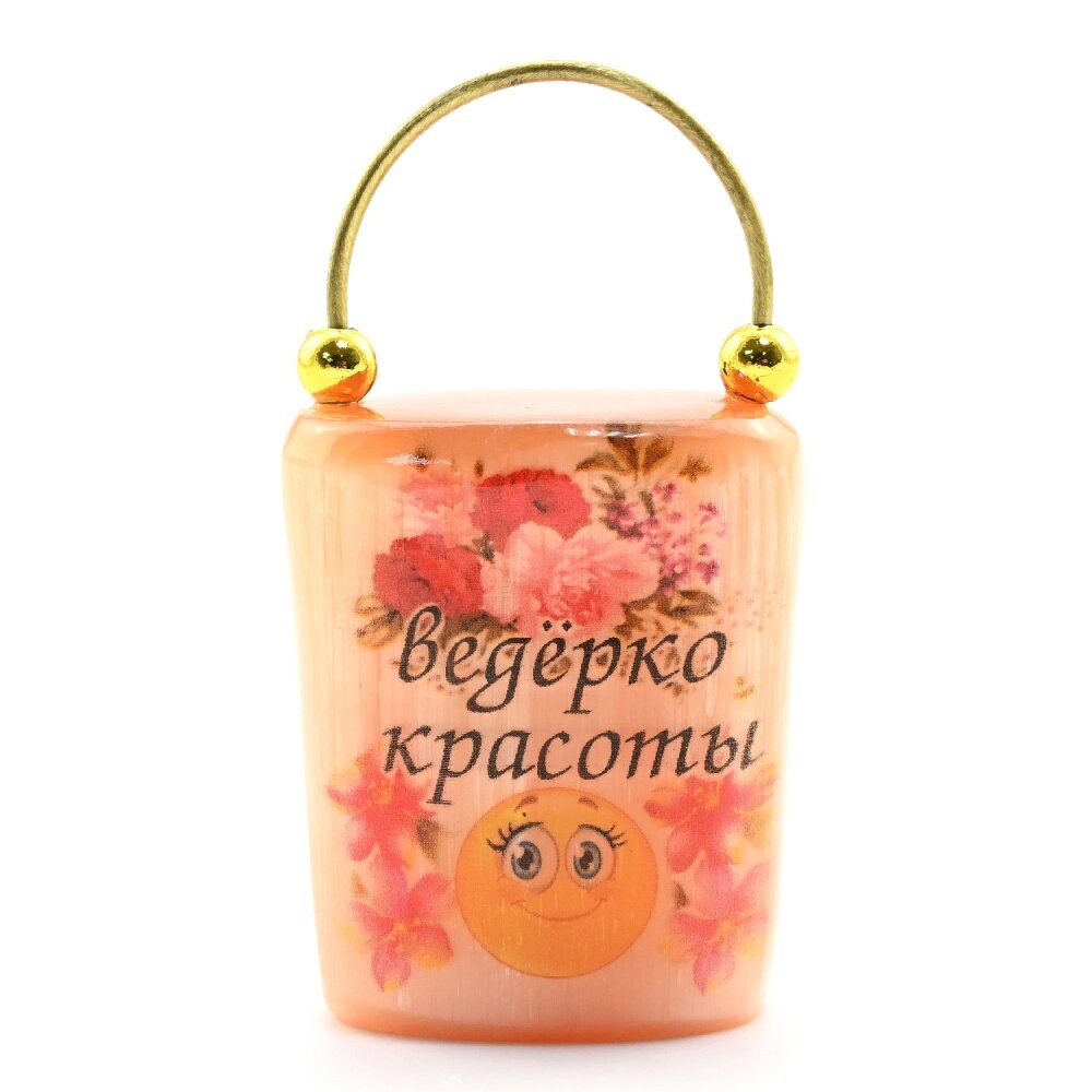 Талисман из камня селенита Ведёрко-Красоты, 38*23*65мм