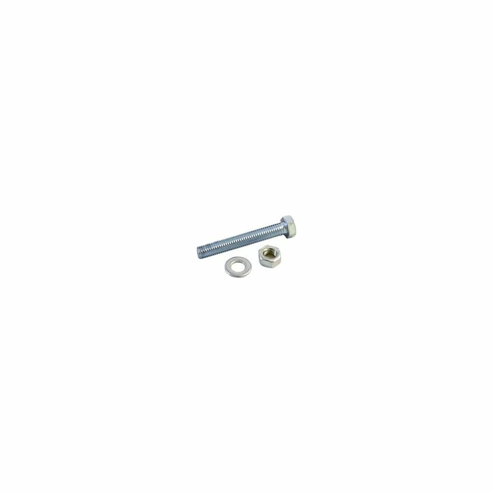 Набор болт с шестигранной головкой, гайка, шайба крепежная техника полная резьба, DIN 933, 5х35 мм, 25 шт. 17824