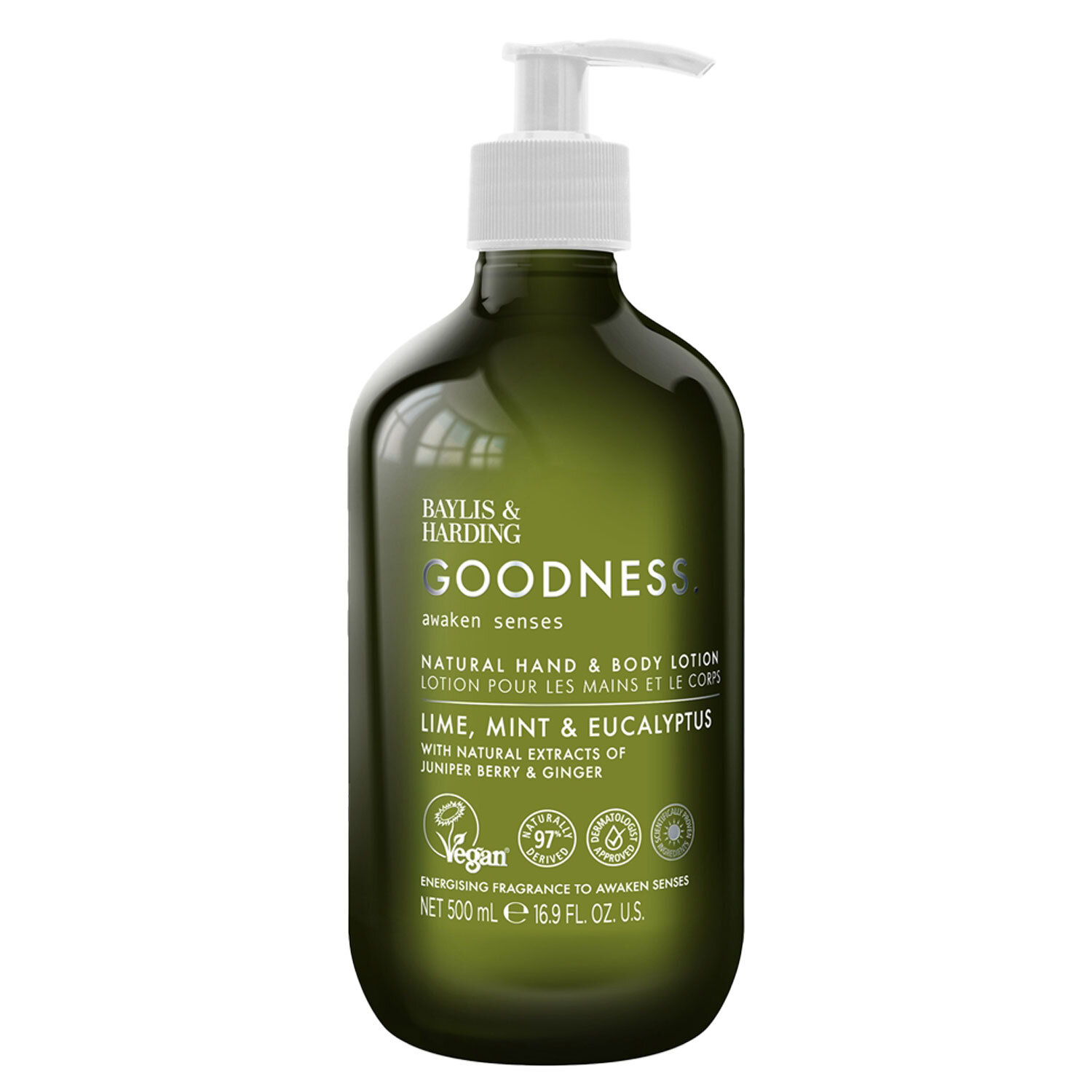 Baylis & Harding - Goodness Awaken Lime, Mint & Eucalyptus Hand & Body Lotion Лосьон для рук и тела 500 мл