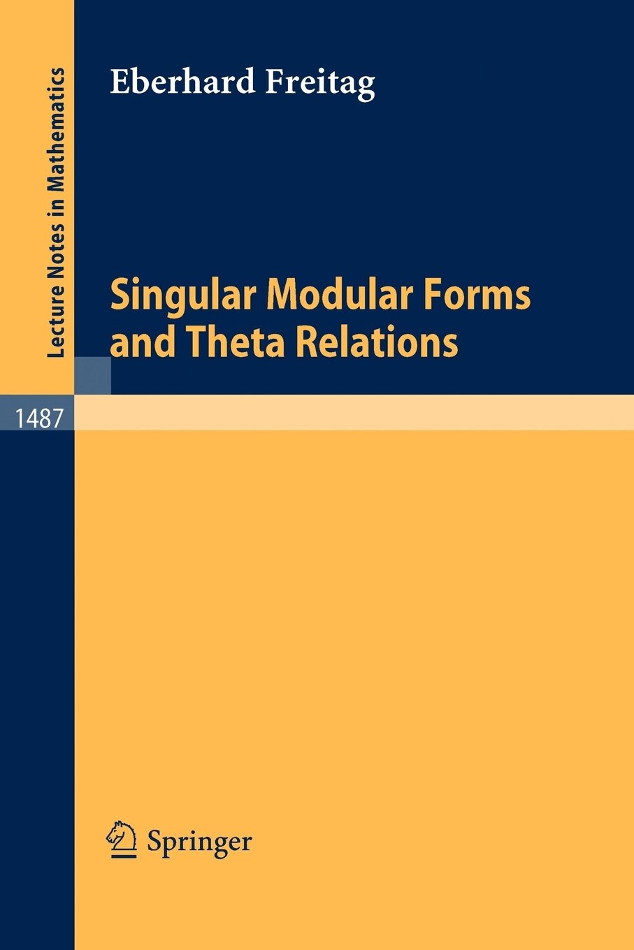 Singular Modular Forms and Theta Relations — фото 1