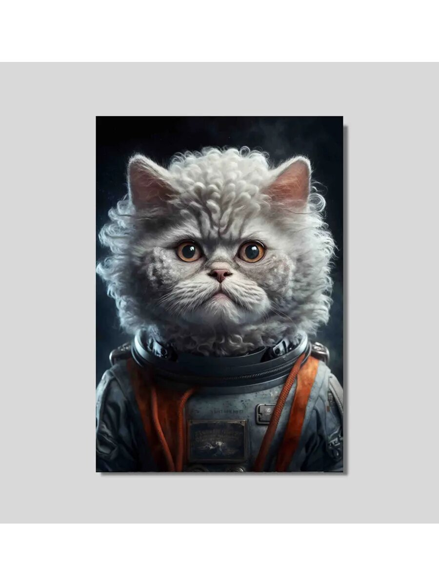 Космонавт Селкирк Рекс кот 2, Плакат 30x42см