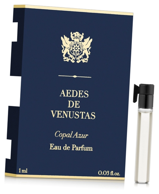Унисекс аромат Aedes De Venustas Copal Azur 1 мл сэмпл - Копал Азур парфюмерная вода