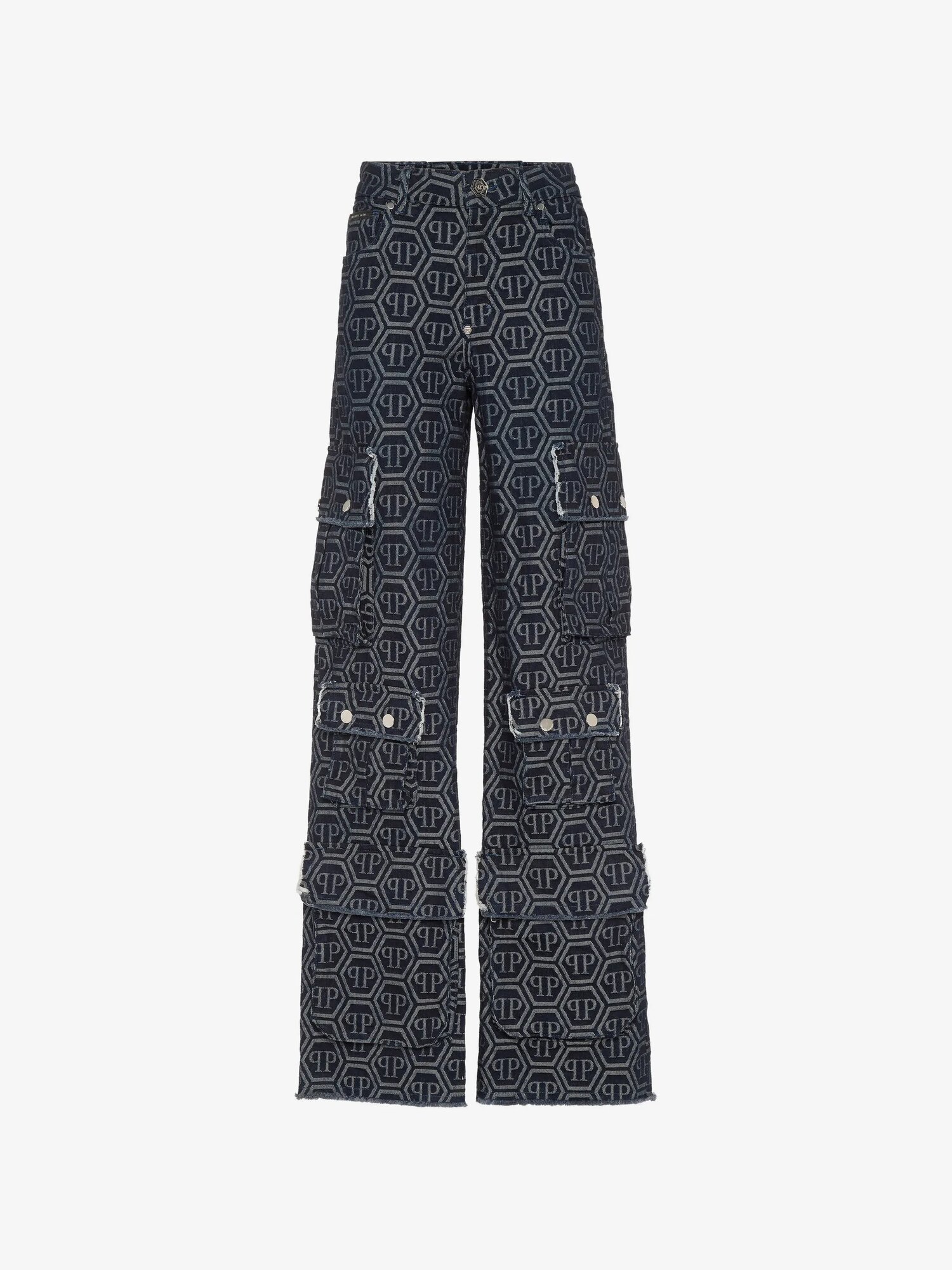 Джинсы карго Monogram cargo-pockets jeans 