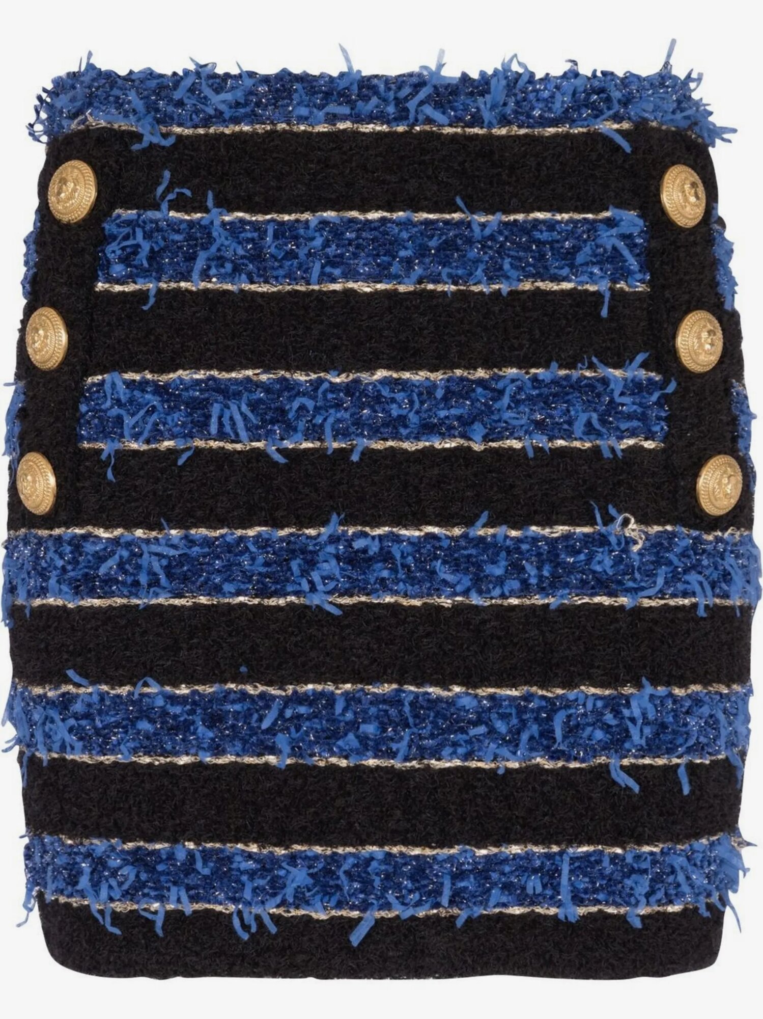 Юбка BALMAIN Button-detail pencil skirt, размер 40