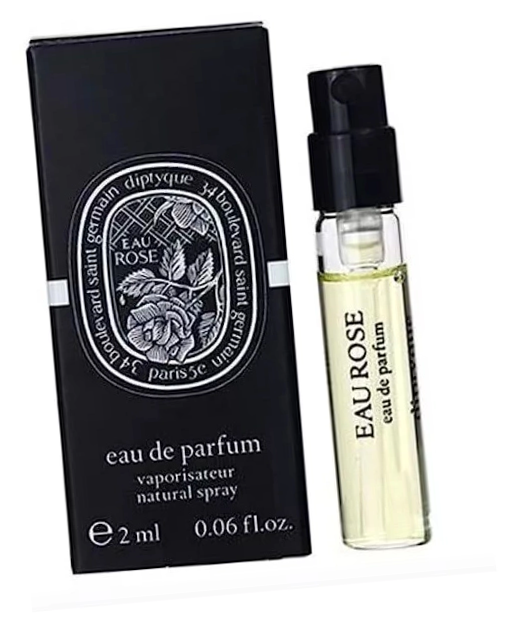 Пробник Diptyque Eau Rose Eau De Parfum 2 мл - Диптик Роза парфюм унисекс для мужчин и женщин