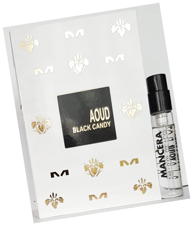 Пробник Mancera Aoud Black Candy 2 мл унисекс / Мансера Ауд Блэк Кэнди - Черная Удовая Конфета