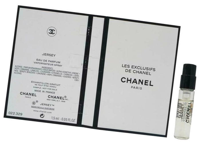 Женский парфюм Les Exclusifs Chanel Jersey - сэмпл 1.5 мл / Джерси