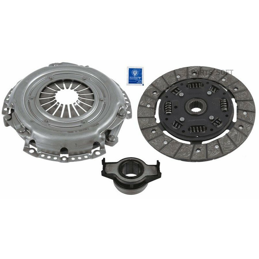 Комплект сцепления от официального дистрибьютора, SACHS, артикул 3000664001