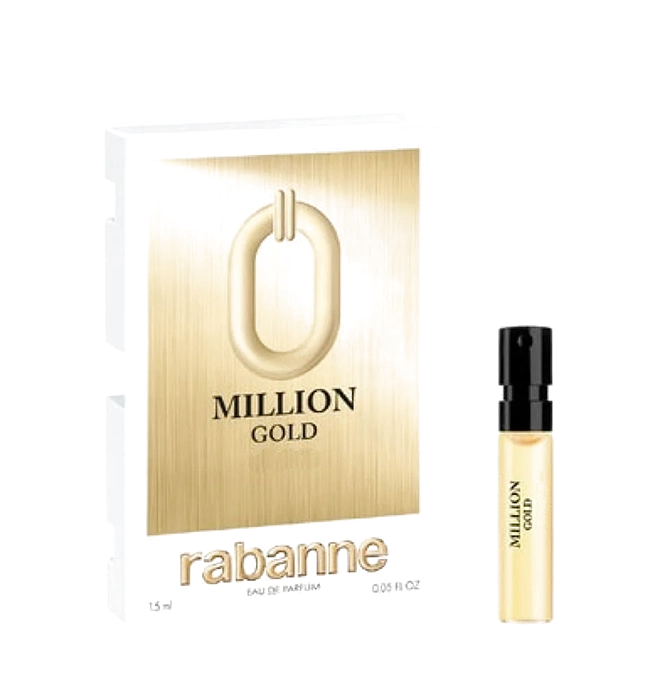 Мужской аромат Пако Рабан Миллион Голд 1.5 мл миниатюра - Paco Rabanne Million Gold парфюмерная вода
