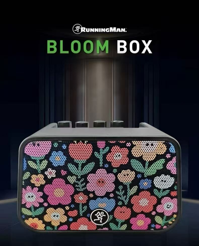 Портативный перезаряжаемый гитарный динамик Bluetooth RunningMan Bloom Box