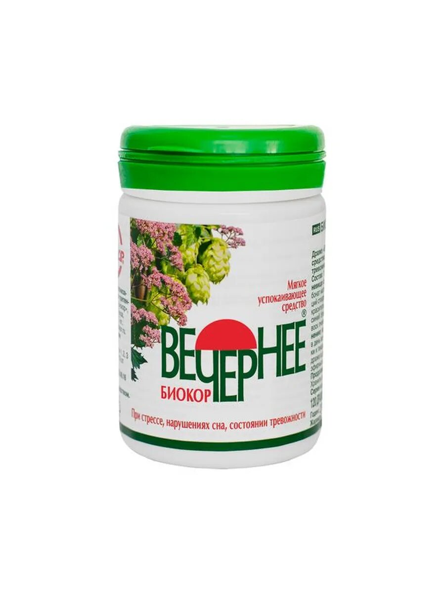 Вечернее Биокор таблетки 0,18г 120шт