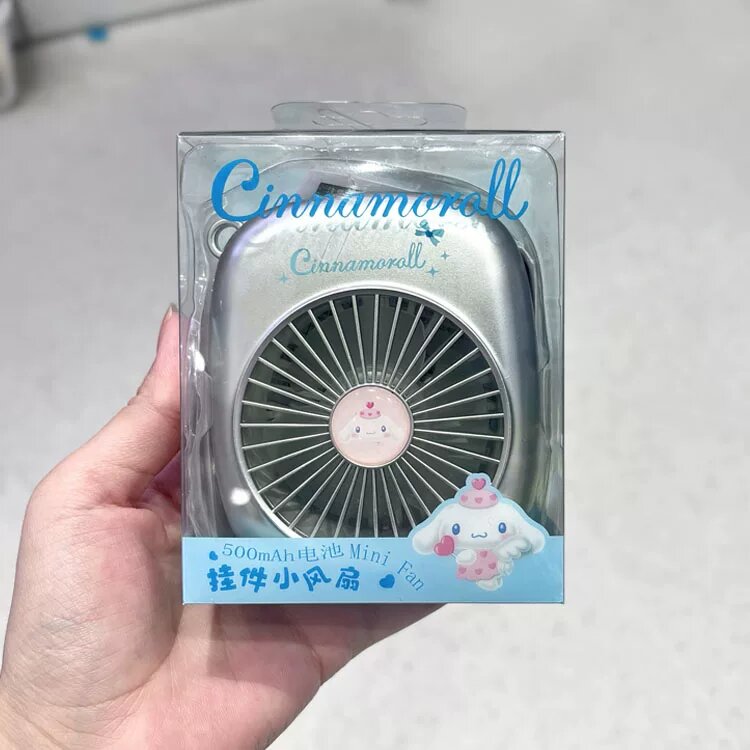 Портативный мини-вентилятор Miniso Sanrio Angel Series для охлаждения летом Собака с корицей