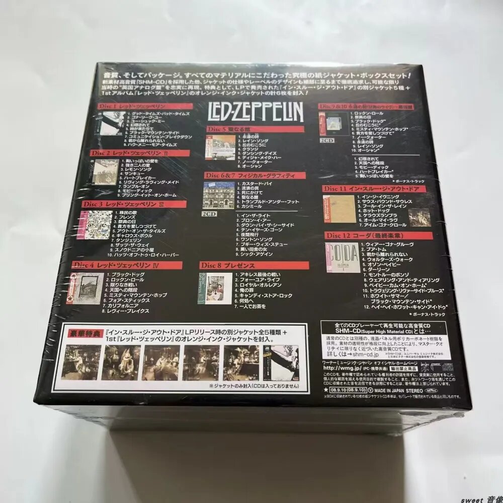 Альбом Led Zeppelin Definitive Collection Mini LP Replica CD Boxset 12CD